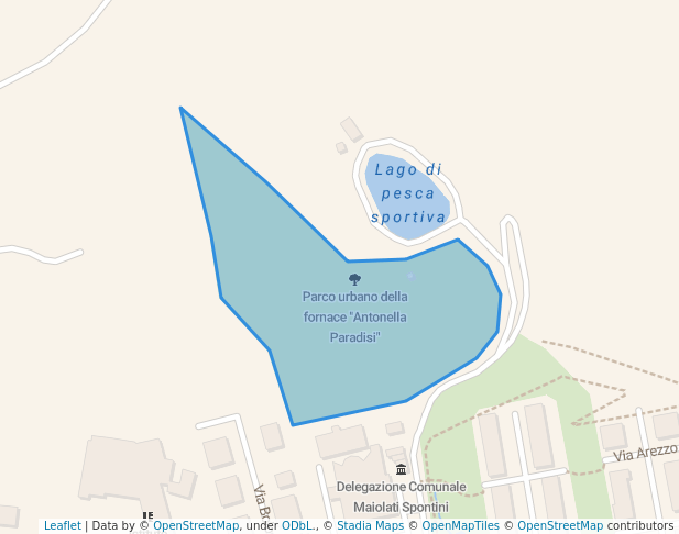 Parco urbano della fornace "Antonella Paradisi" in Moie | Map and Routes