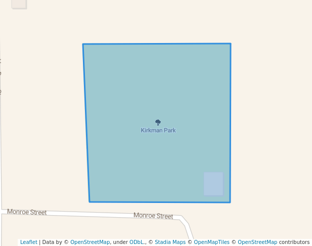Kirkman Park in Kirkman | Map and Routes