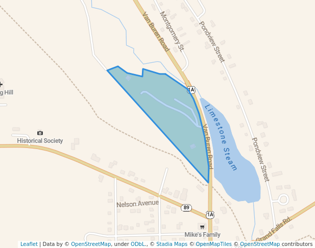 Albert Michaud Memorial Park in Limestone | Map and Routes