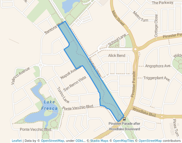 Forrest View Park North in Ellenbrook | Map and Routes