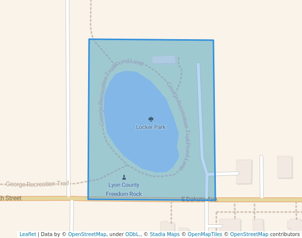 Locker Park in George | Map and Routes