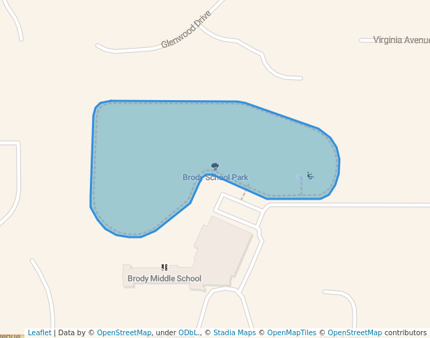 Brody School Park in Des Moines | Map and Routes