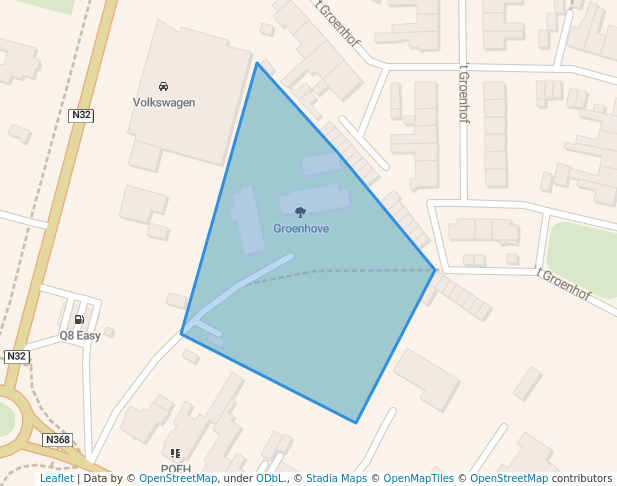 Groenhove in Zedelgem | Map and Routes