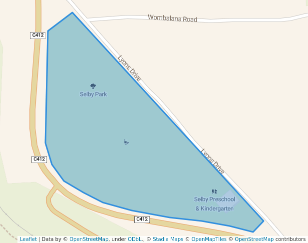 Selby Park in Selby | Map and Routes