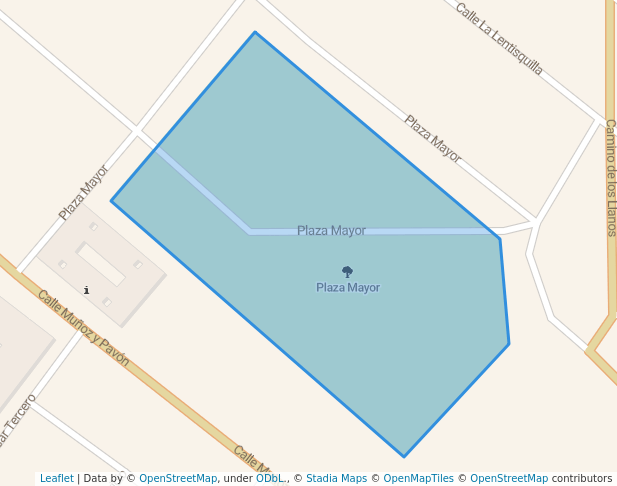 Plaza Mayor in El Rocío | Map and Routes