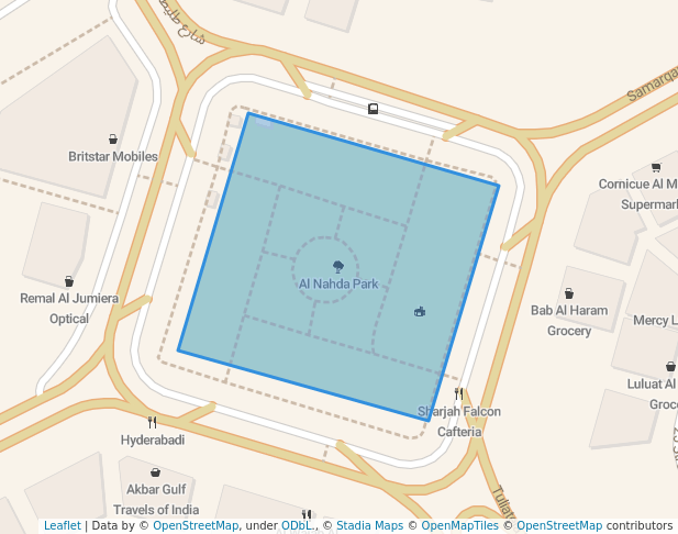 Al Nahda Park in Sharjah | Map and Routes