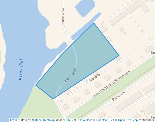 Hirveaia park in Sindi | Map and Routes