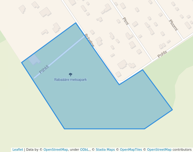 Rabaääre metsapark in Sindi | Map and Routes