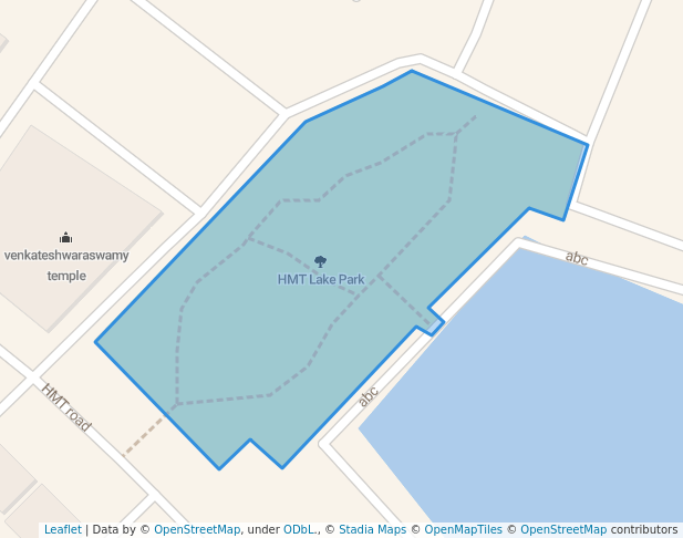 HMT Lake Park in Hyderabad | Map and Routes