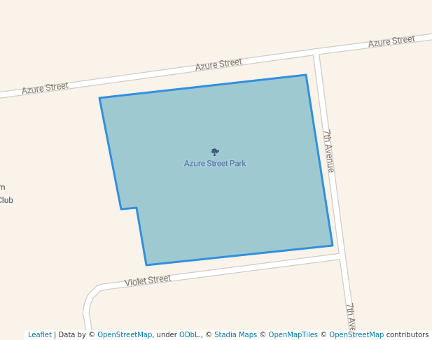 Azure Street Park in Centurion | Map and Routes