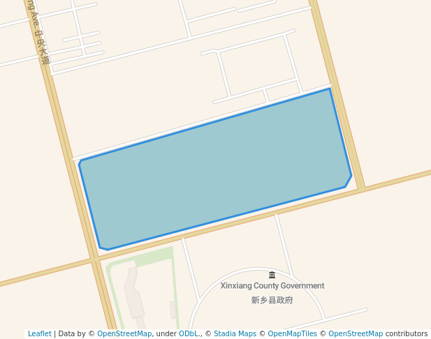 Fengminghu Park in Xin Xiang Shi | Map and Routes