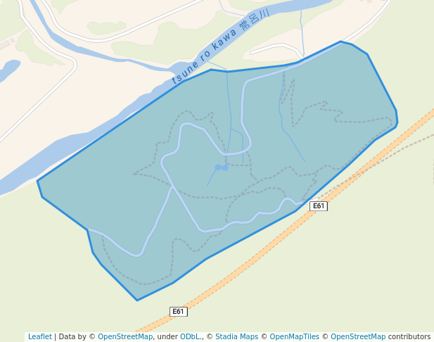 Minamioka Forest Park in Kitami | Map and Routes