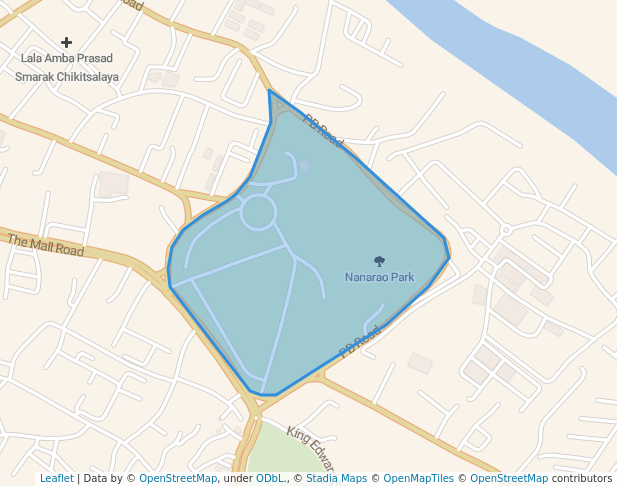 Nana Rao park in Kanpur | Map and Routes