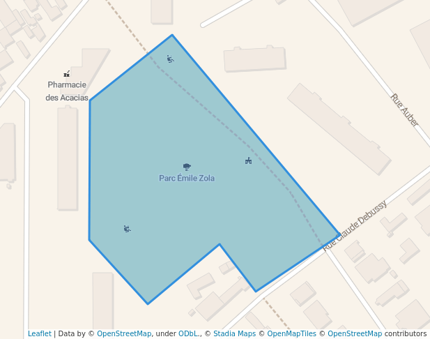 Parc Émile Zola in Villejuif | Map and Routes