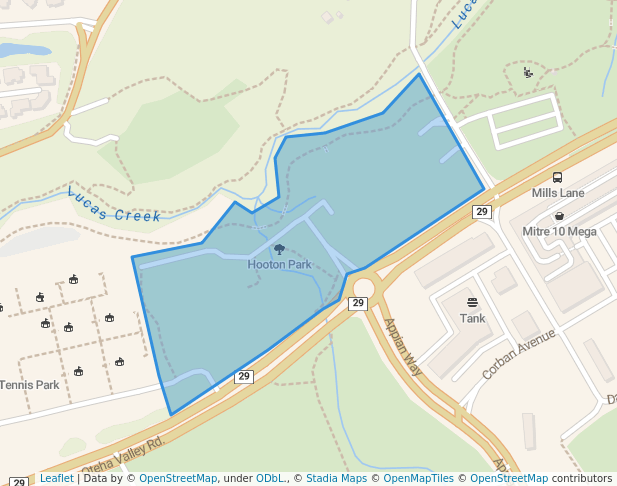 Hooton Park in Auckland | Map and Routes