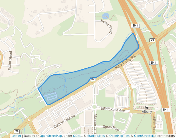 Hooton Park in Auckland | Map and Routes