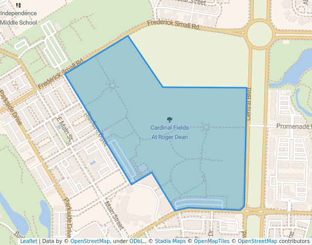Cardinal Fields At Roger Dean in Jupiter | Map and Routes