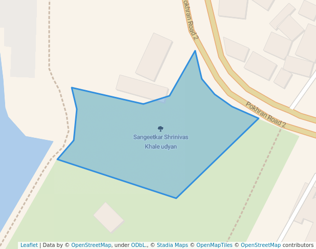 Sangeetkar Shrinivas Khale udyan in Thane | Map and Routes