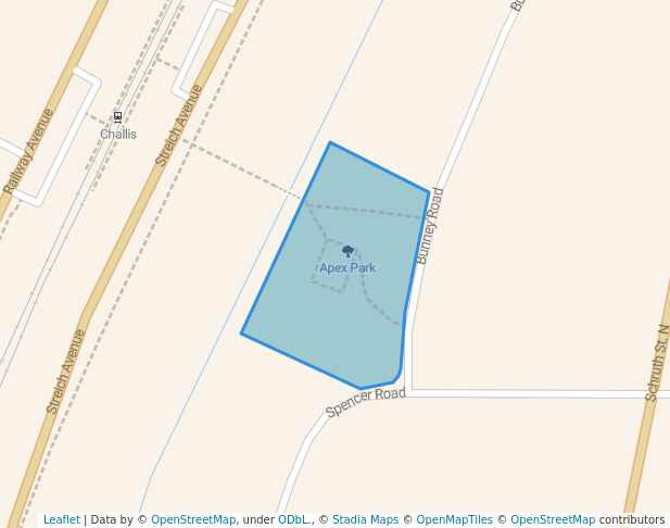 Apex Park in Kelmscott | Map and Routes