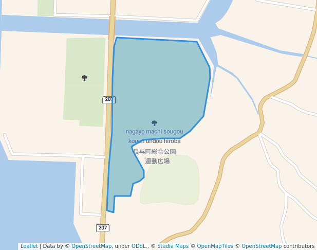 長与町総合公園 運動広場 in Nagayo | Map and Routes