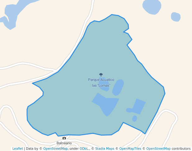 Parque Acuatico las "Lomas" in Luvianos | Map and Routes