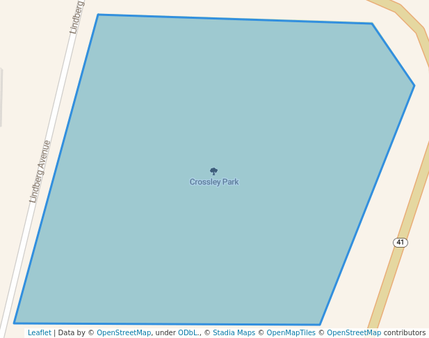 Crossley Park in Moriarty | Map and Routes