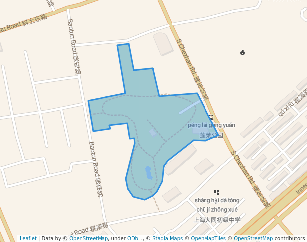 Penglai Park in Shanghai | Map and Routes
