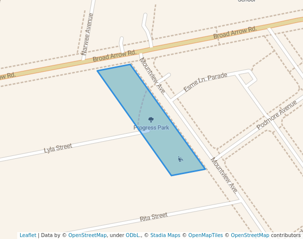 Progress Park in Narwee | Map and Routes