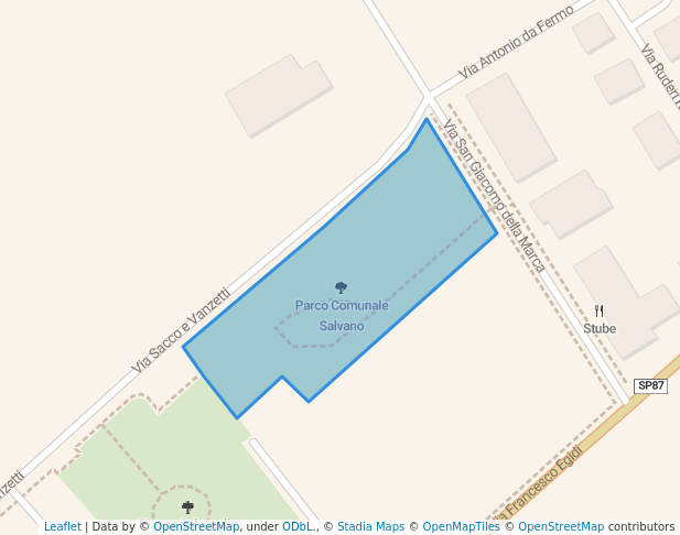 Parco Comunale Salvano in Salvano | Map and Routes