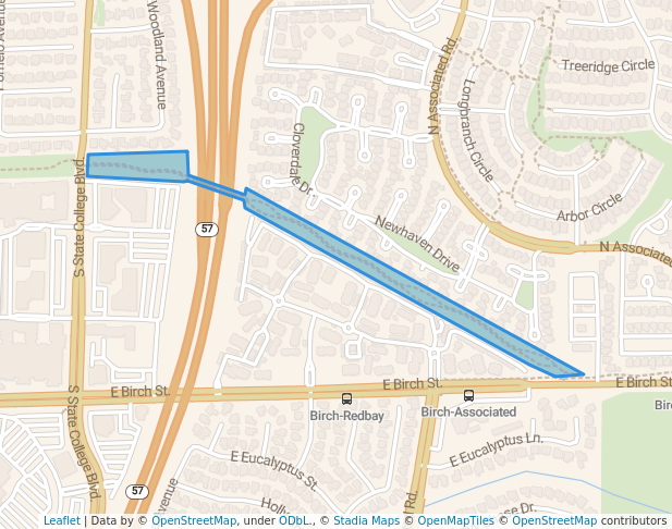 Tracks at Brea in Brea | Map and Routes