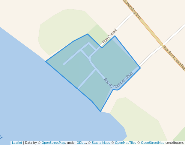 Parc Gérard-Lupien in Nicolet | Map and Routes