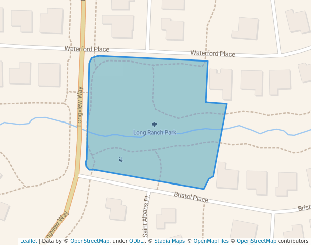 Long Ranch Park in Carson City | Map and Routes