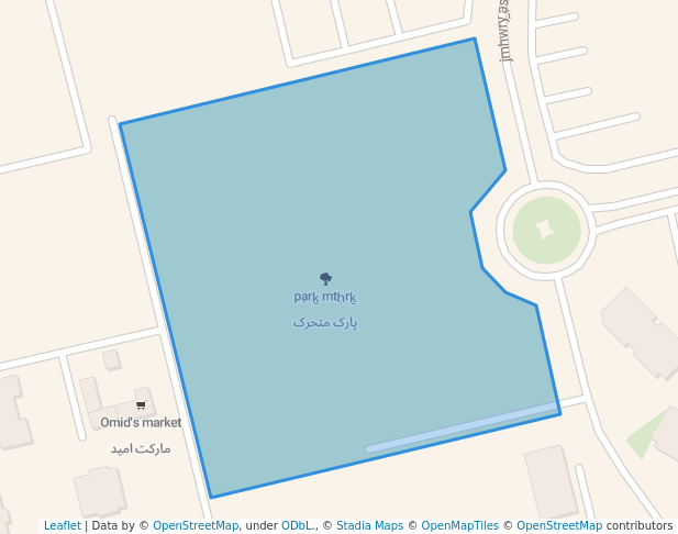 پارک متحرک in Golbahar | Map and Routes