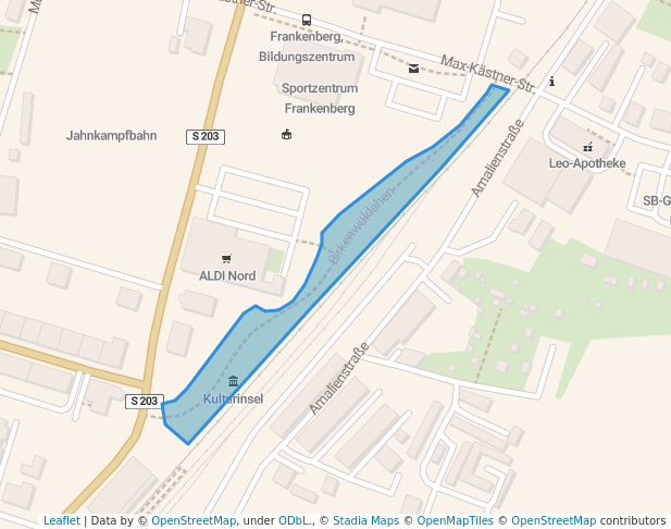 Birkenwälchen in Frankenberg/Sa. | Map and Routes