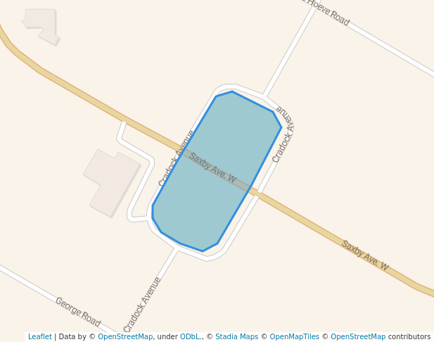 Cradock park in Centurion | Map and Routes