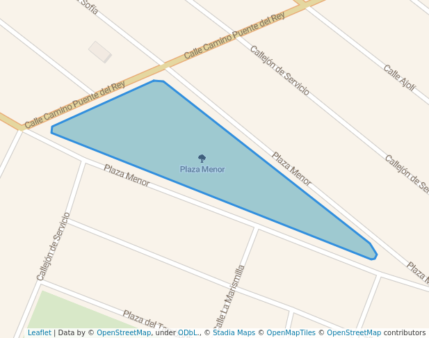Plaza Menor in El Rocío | Map and Routes