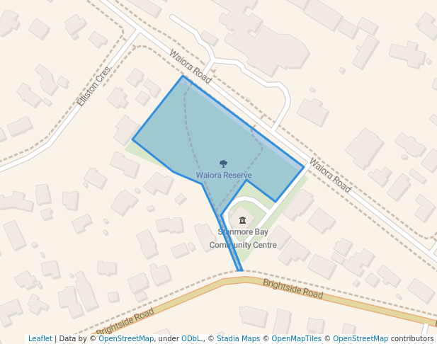 Waiora Reserve in Whangaparāoa | Map and Routes