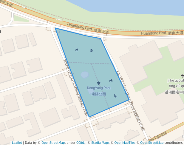 DongYang Park in Taipei | Map and Routes