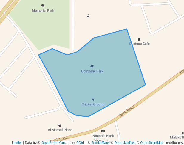 Company Park in Mardan | Map and Routes