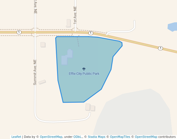 Effie City Public Park in Effie | Map and Routes