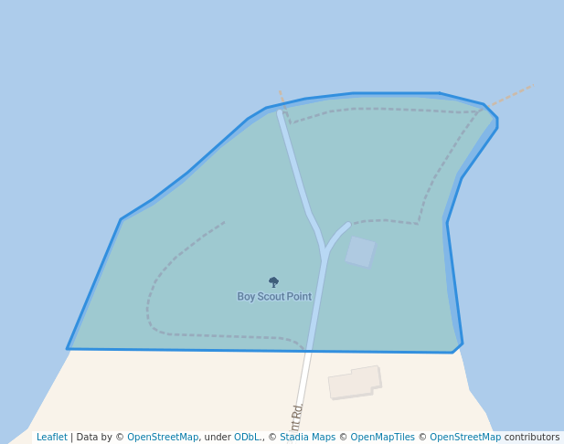 Boy Scout Point in Northome | Map and Routes