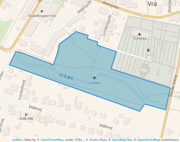 Lunden in Vrå | Map and Routes