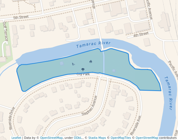 City Park in Stephen | Map and Routes