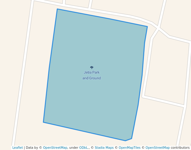 Jetia Park and Ground in Jetia | Map and Routes