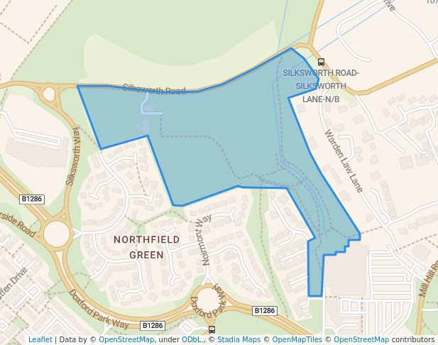 Doxford Park in Sunderland | Map and Routes