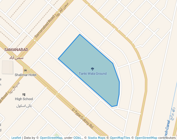 Tanki Wala Ground in Faisalabad | Map and Routes