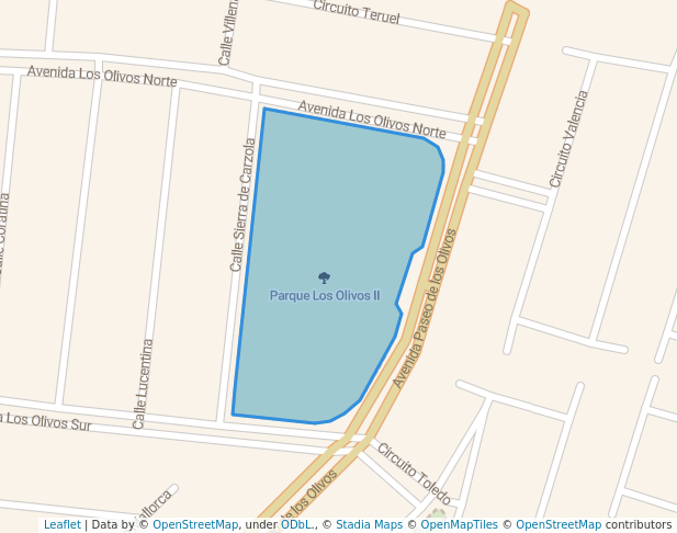 Parque Los Olivos II in Celaya | Map and Routes