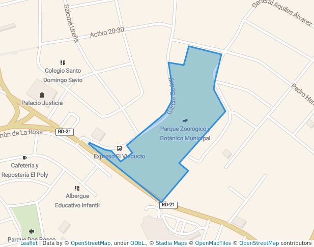 Area Verde in Moca | Map and Routes