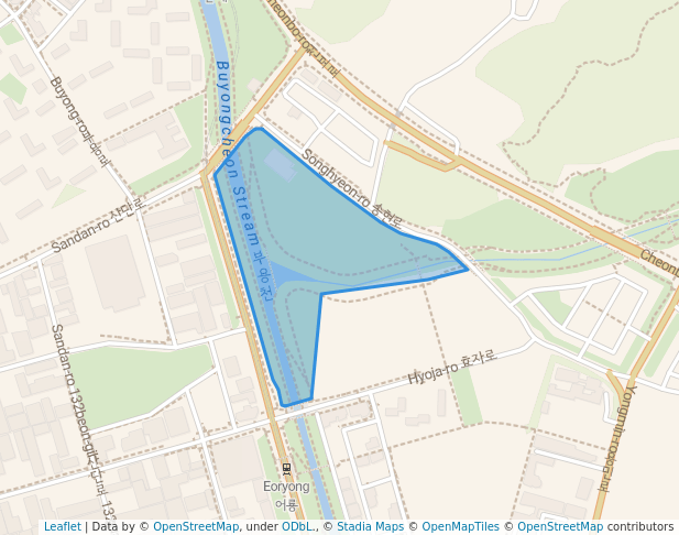 Gonje Park in Euijeongbu | Map and Routes