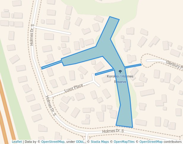 Holmes Reserve in Auckland | Map and Routes